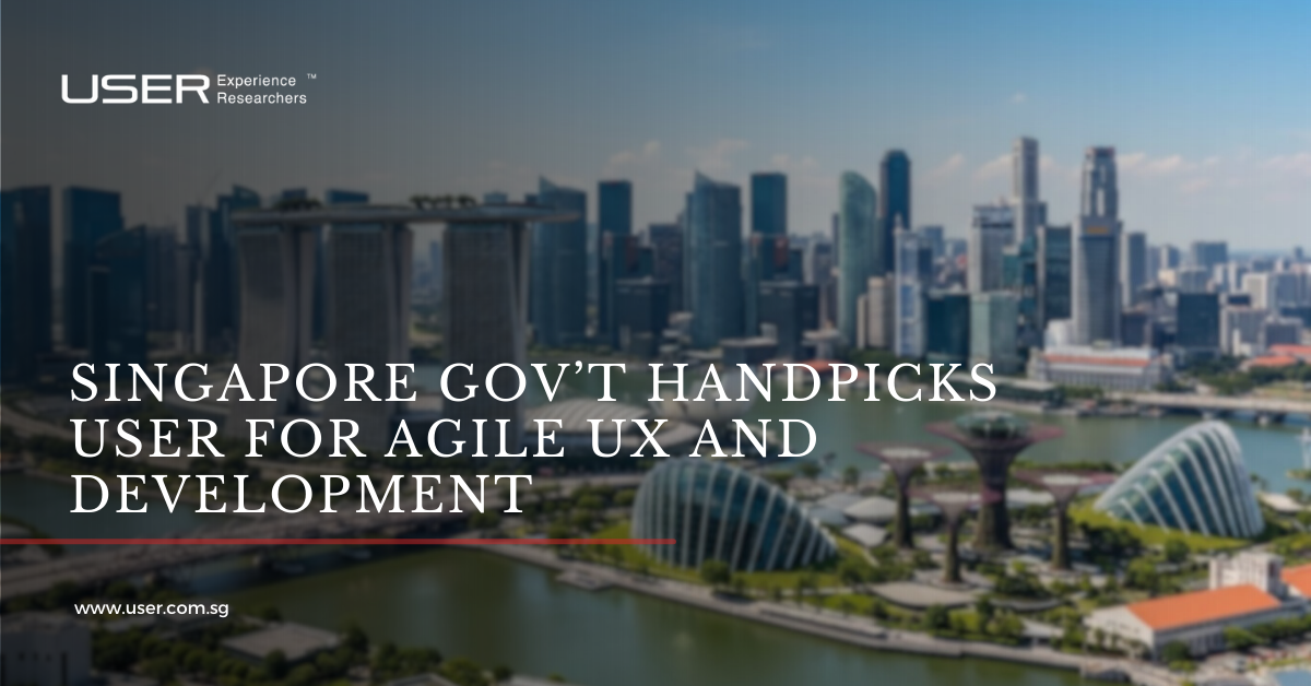 GovTech selects USER for agile UX and digital projects.